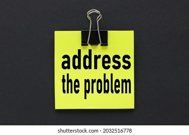 Address Problem Text Notebook Pen Cactus Stock Photo 2032516778 ...