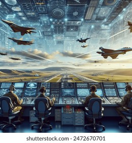 Flight School Classroom Students Engaging Real-world AI-generated image ...