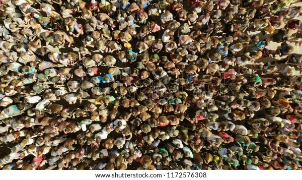 Aerial People Crowd Background Texture Stock Photo 1172576308 ... Aerial People Crowd Background Texture Stock Photo 1172576308 ...