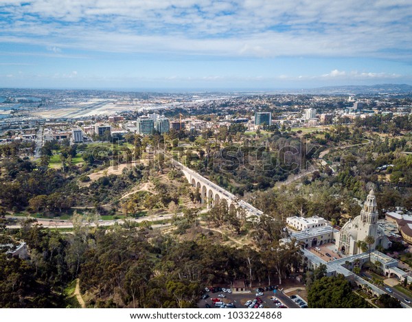 Aerial View San Diego California Balboa Stock Photo (Edit Now) 1033224868 Aerial View San Diego California Balboa Stock Photo (Edit Now) 1033224868