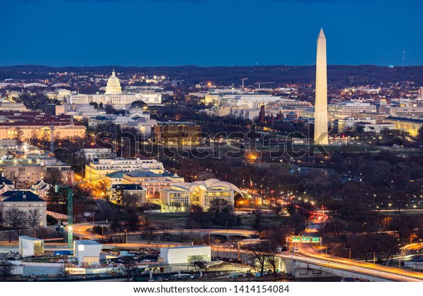 Aerial View Washington Dc Cityscape Arlington Stock Photo (Edit Now ... Aerial View Washington Dc Cityscape Arlington Stock Photo (Edit Now ...