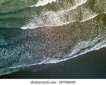 Aerial View Waves Patterns Top Down Stock Photo 697968949 | Shutterstock