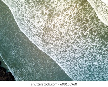 Aerial View Waves Patterns Top Down Stock Photo 698155960 | Shutterstock