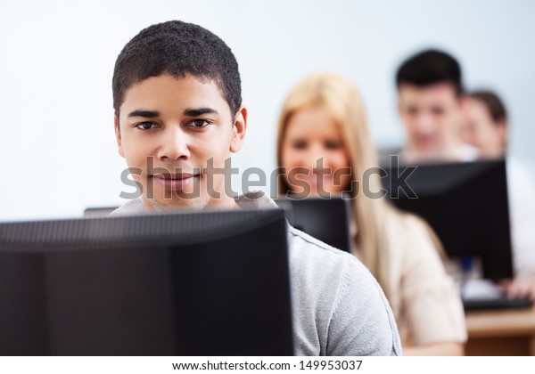African Student Using Computer Stock Photo 149953037 | Shutterstock