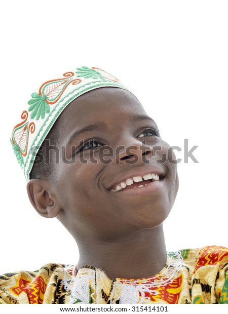Afro Boy Smiling Ten Years Old Stock Photo (Edit Now) 315414101