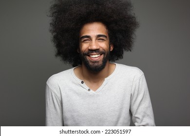 Happy Afro Man Stock Photo 351696011 | Shutterstock