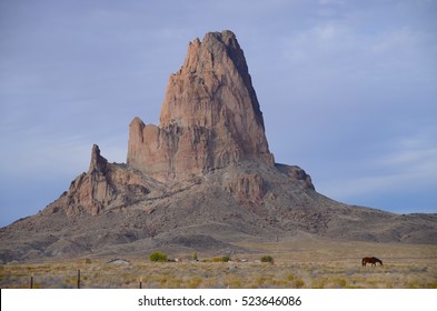 Agathla Peak Volcano Kayenta Arizona Usa Stock Photo 523646086 ... Agathla Peak Volcano Kayenta Arizona Usa Stock Photo 523646086 ...