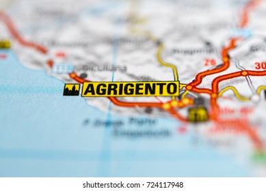 Agrigento map 104 รายการ ภาพ ภาพสต็อกและเวกเตอร์ | Shutterstock