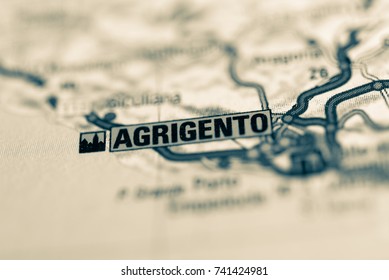 Agrigento map 104 รายการ ภาพ ภาพสต็อกและเวกเตอร์ | Shutterstock