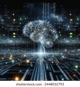 Ai Data Brain Abstract AI-generated image 2448032753 | Shutterstock