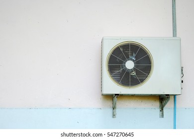 Air Compressor On Wall Pedestal Siding Stock Photo (Edit Now) 1147100636