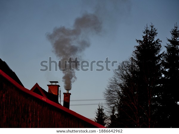 Air Pollution Solid Fuels Coal Coke Stock Photo 1886642962 | Shutterstock