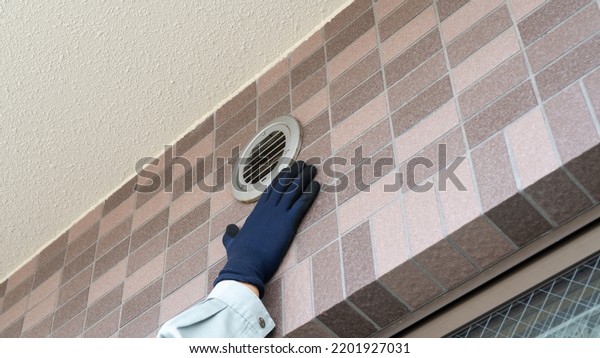 Air Vent Installed On Outer Walla Stock Photo 2201927031 | Shutterstock