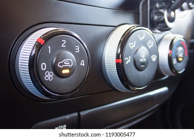 Aircond Button Car Car Button Controller Stock Photo 1193005513 ...