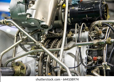 Aircraft Engine Internal Components Aircraft Engine Stock Photo ...