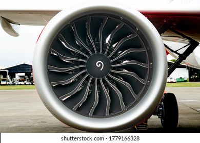 Aircraft Jet Engine Under Wing Front Stock Photo 1779166328 | Shutterstock