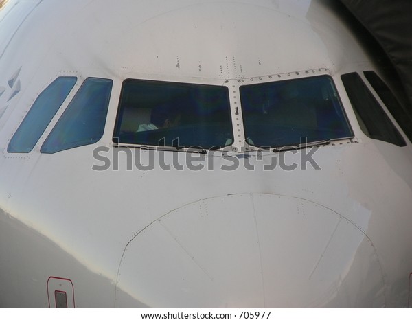 Aircraft Windshield Stock Photo 705977 | Shutterstock