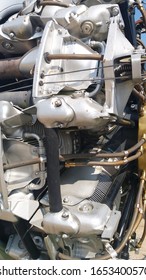 Airplane Engine Side View Close Stock Photo 1653400570 | Shutterstock