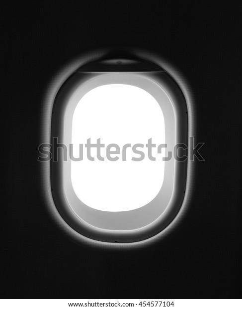 Airplane Window Frame Inside Stock Photo 454577104 | Shutterstock