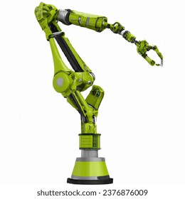 Create Realistic Detailed Illustartion Robotic Arm AI-generated image ...
