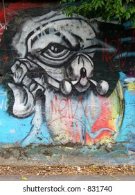 Alien Street Art Stock Photo 831740 | Shutterstock
