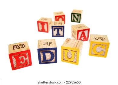 Alphabet Learning Blocks Stock Photo 25578532 | Shutterstock