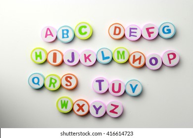Alphabet Wallpaper Learning Process Stock Photo 416614723 | Shutterstock