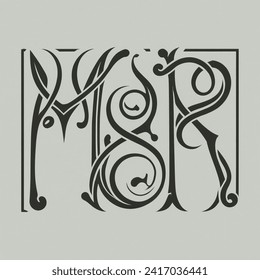 L G M Scroll Monogram G AI-generated image 2464952473 | Shutterstock
