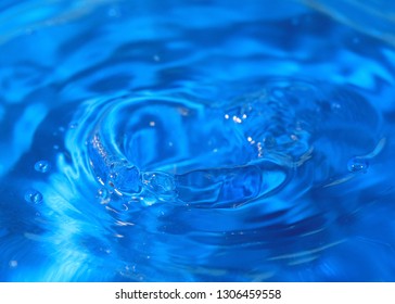 Blue Watter Dripping Splash Stock Photo 1806641806 | Shutterstock