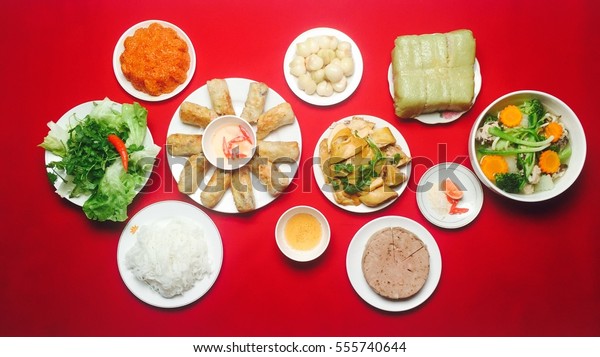 Amazing Vietnamese Food Tet Holiday Spring Stock Photo (Edit Now) 555740644 Amazing Vietnamese Food Tet Holiday Spring Stock Photo (Edit Now) 555740644