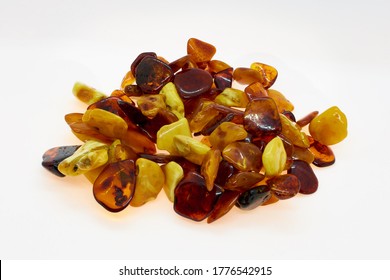 Amber Solid Translucent Fossilized Resin Extinct Stock Photo 1778154887 ...