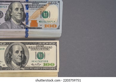 American Dollar Banknotes Stack Old Banknotes Stock Photo 2203759751 ...