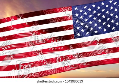 America high tech flag : 279 images, photos et images vectorielles de ...
