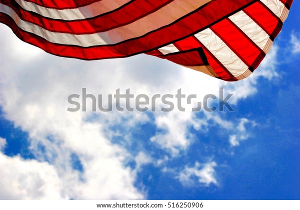 American Flag Undershot Stock Photo 516250906 | Shutterstock
