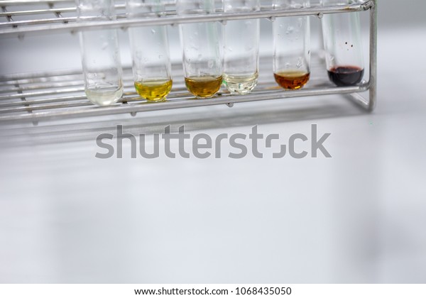 Analysis Starch Study Chemical Composition Laboratory Stock Photo (Edit ...