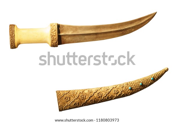 Ancient Dagger Knife Isolated Stock Photo 1180803973 | Shutterstock