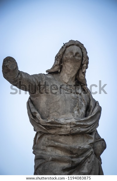 Ancient Statue Without Face Stock Photo 1194083875 | Shutterstock