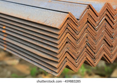 Angle Iron Cross Section Construction Site Stock Photo 459883285 ...
