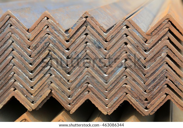 Angle Iron Cross Section Construction Site Stock Photo 463086344 ...