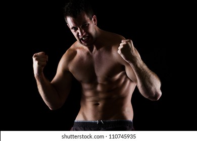 Fitness Muscled Man Stock Photo 1225532368 | Shutterstock