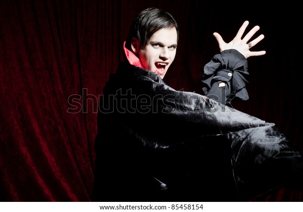 Angry Vampire Stock Photo (Edit Now) 85458154