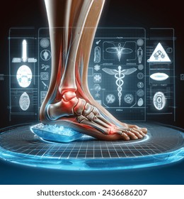 Detailed Graphic Realistic Illustration Nerve Pain AI-generated image ...