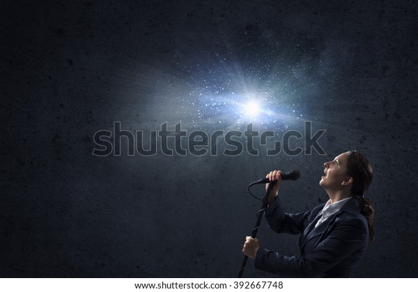 Announcing Her Impressive Speech Stock Photo 392667748 | Shutterstock