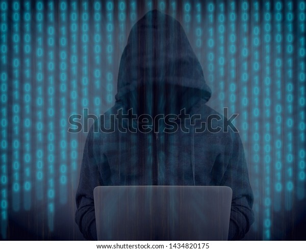 Anonymous Hacker Bad Actor Stealing Data Stock Photo 1434820175 ...