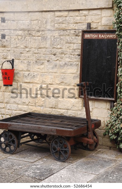 Antique British Objects Train Station Winchcombe Stock Photo 52686454 ...