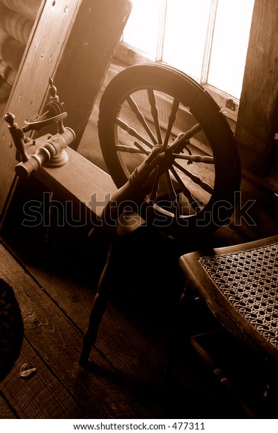Antique Spindle Stock Photo (Edit Now) 477311