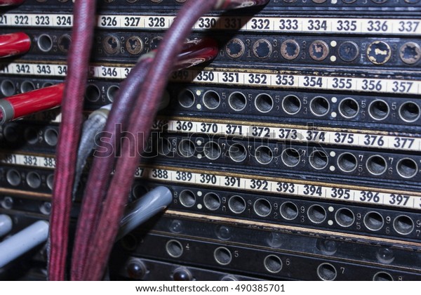 Antique Switchboard Stock Photo 490385701 | Shutterstock