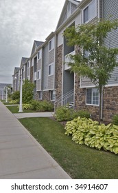 Apartment Complex Stock Photo 34914607 | Shutterstock