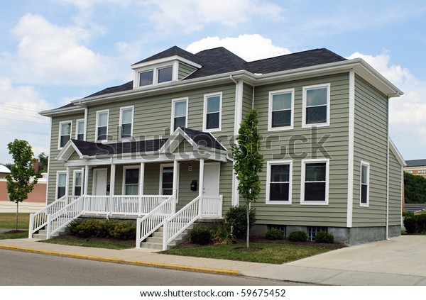 Apartment Complex Stock Photo 59675452 | Shutterstock