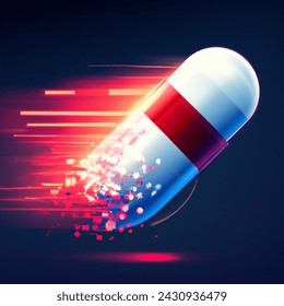 Blue Pill Red Pill Movie Matrix AI-generated image 2498880639 ...